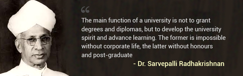 Sarvepalli Radhakrishnanwith Quotes